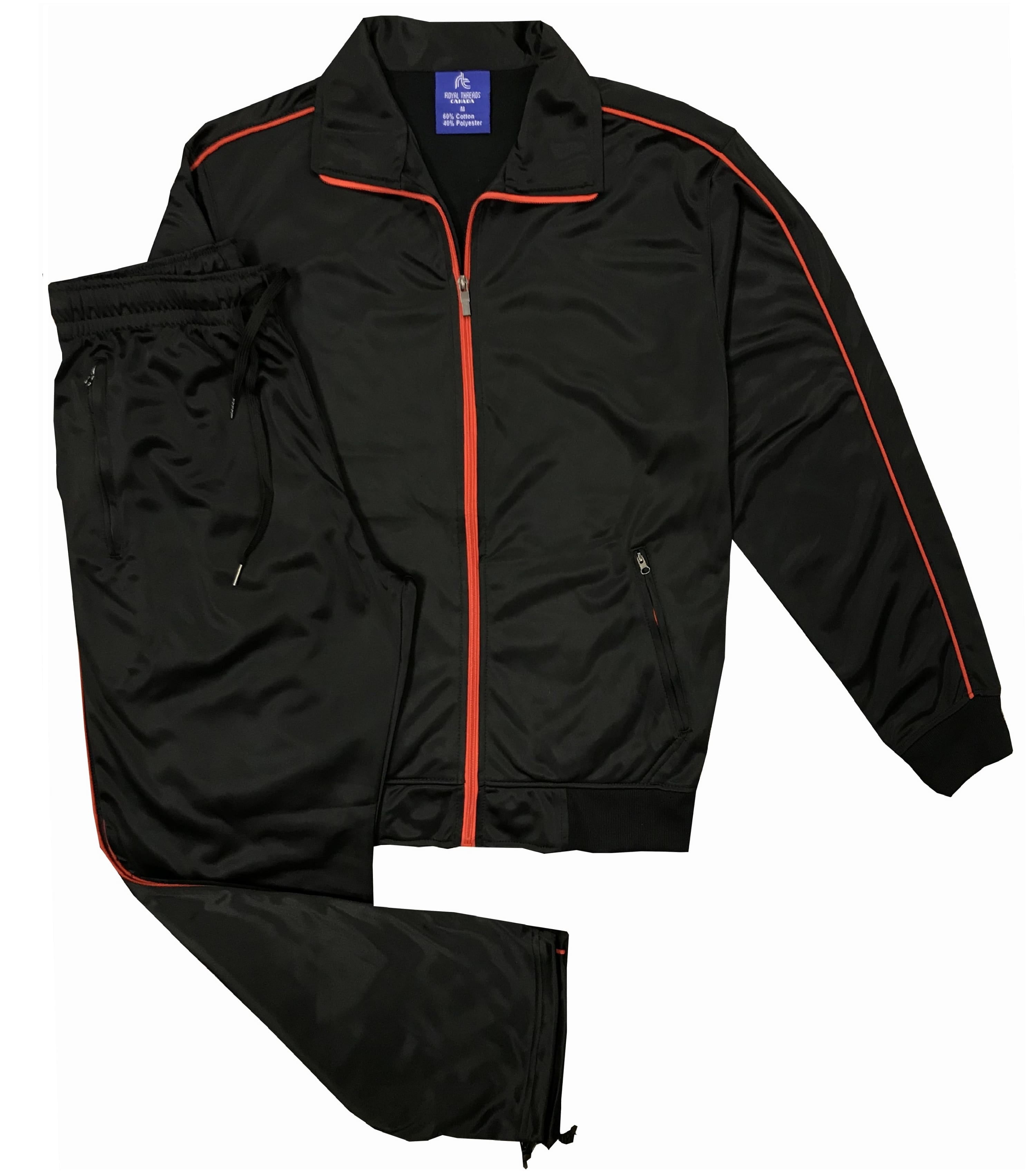 Men's casual Tracksuit plain season round Matching Outfit - Walmart.com