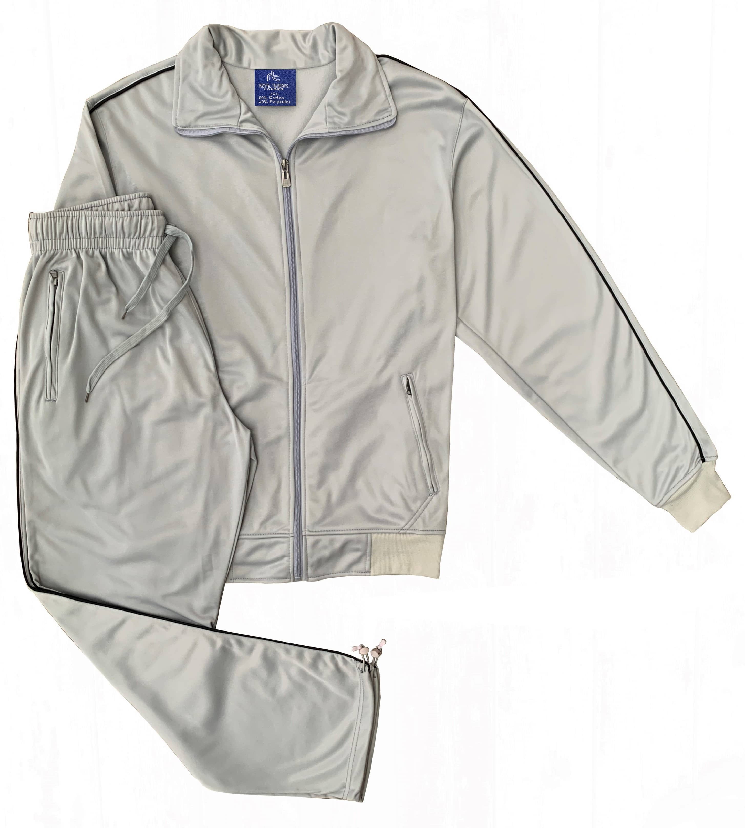 Men's casual Tracksuit plain season round Matching Outfit - Walmart.com