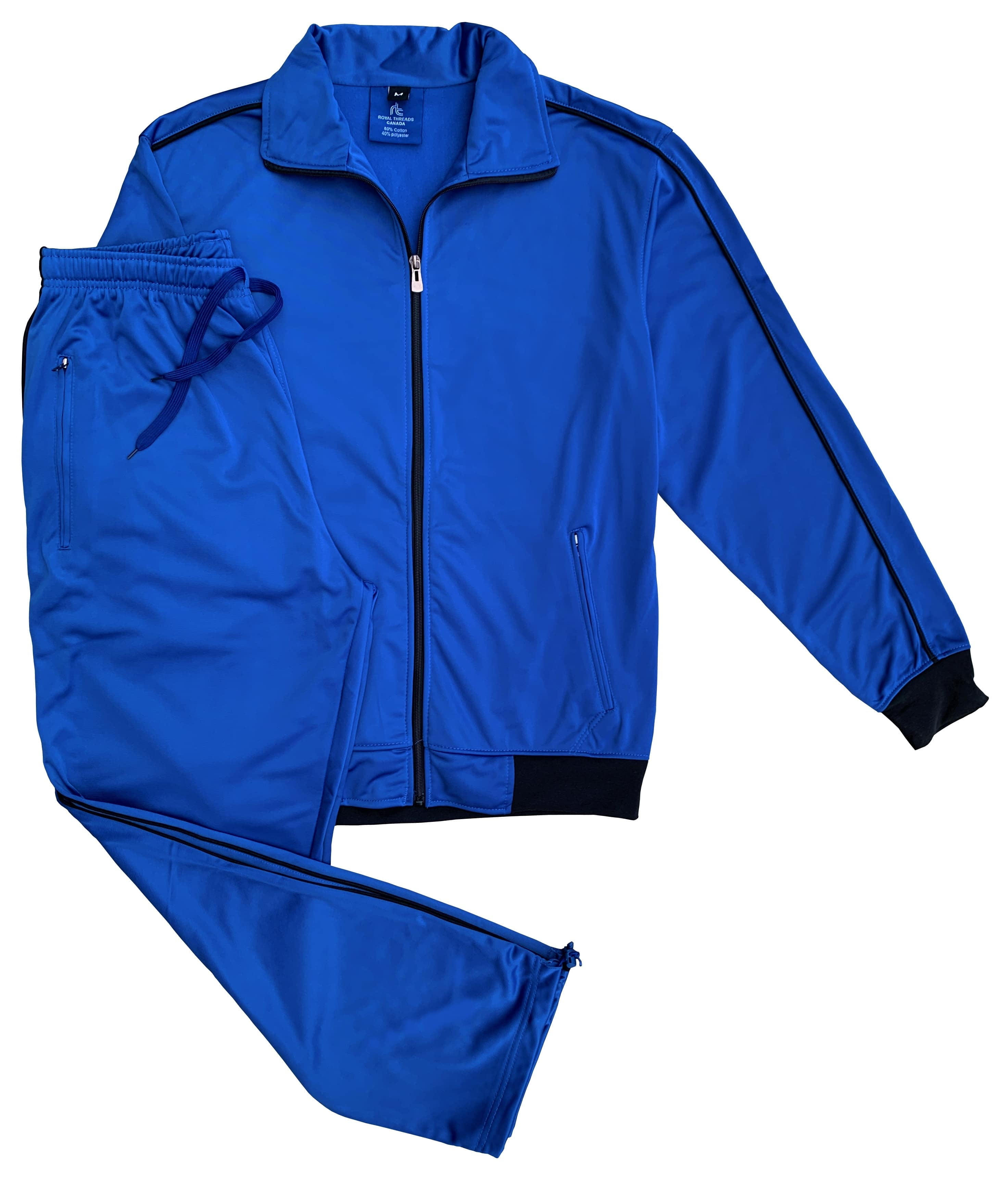 Men's casual Tracksuit plain season round Matching Outfit - Walmart.com