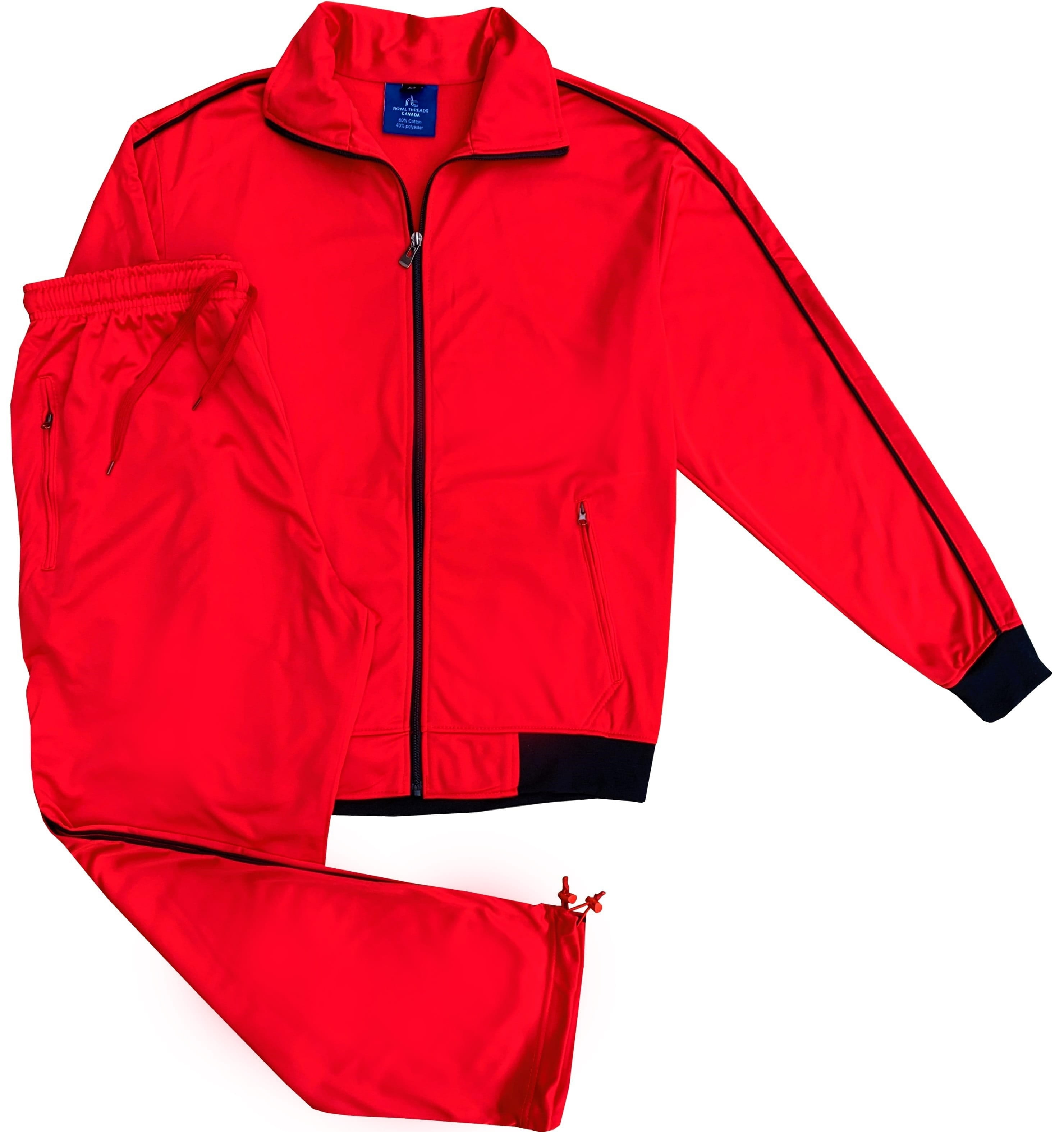 Men's casual Tracksuit plain season round Matching Outfit - Walmart.com