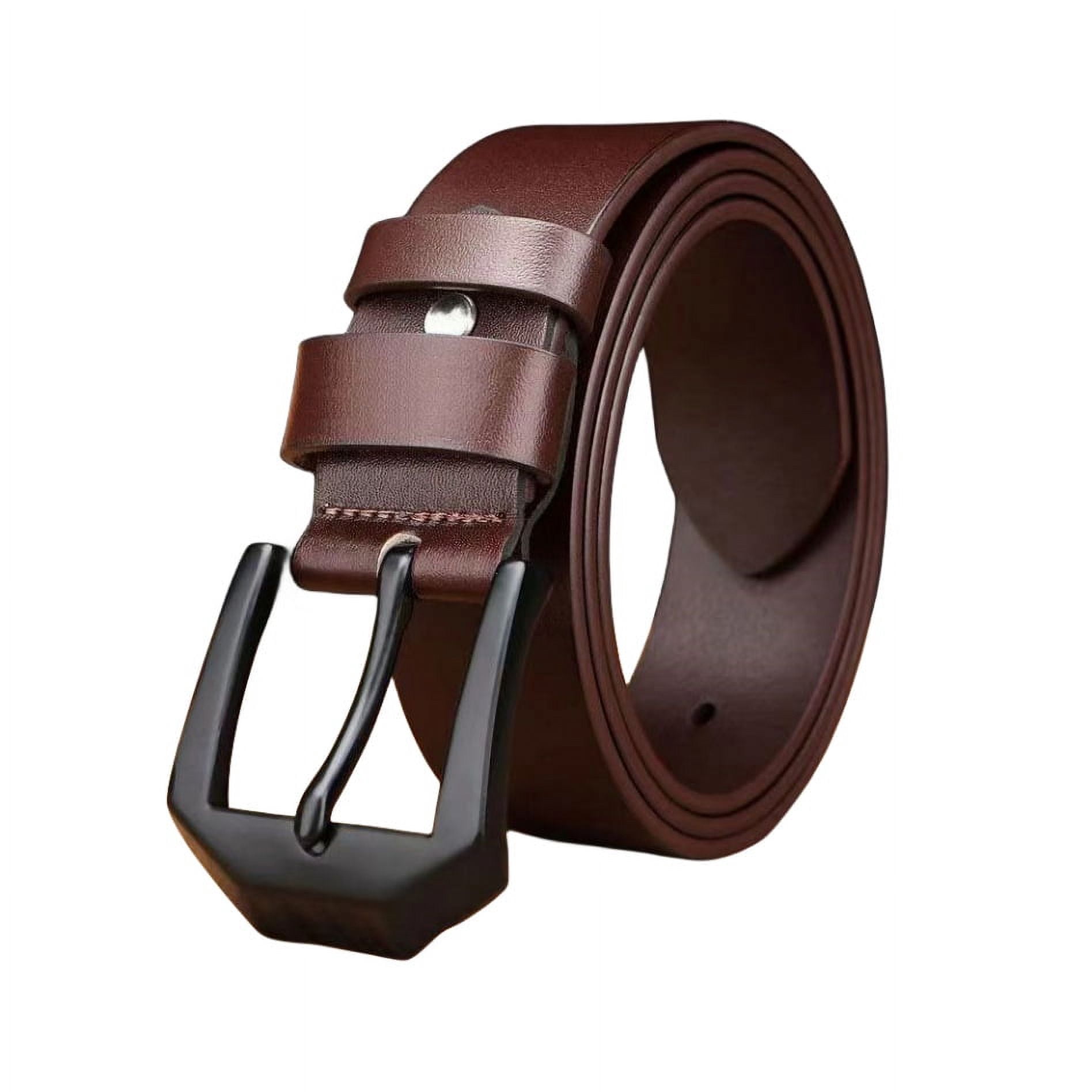 Men's pin buckle young and middle-aged all-Match belt pin buckle belt ...