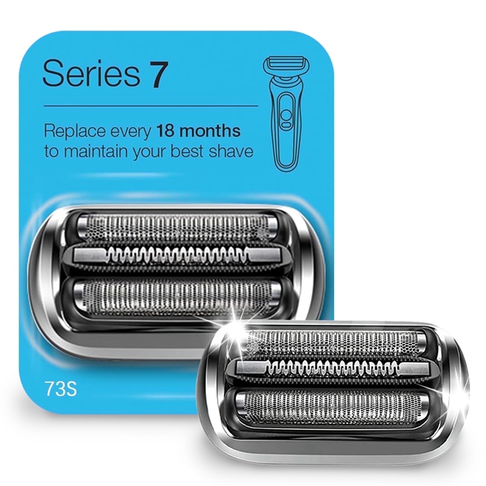 Braun Series 7 73S New Generation Electric Shaver Replacement Heads ...