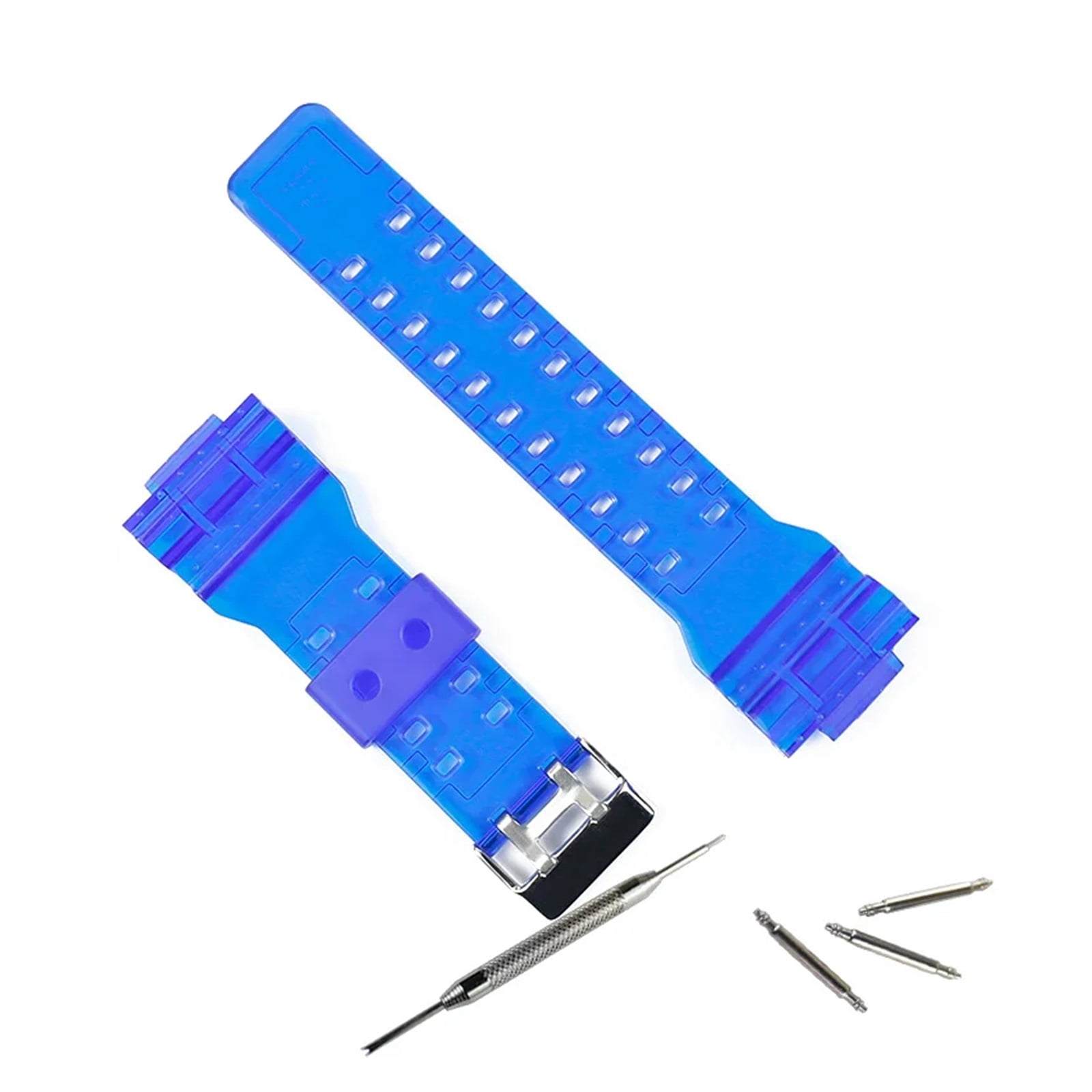 Men's resin strap watch accessories pin buckle Fit For Casio Fit For ...