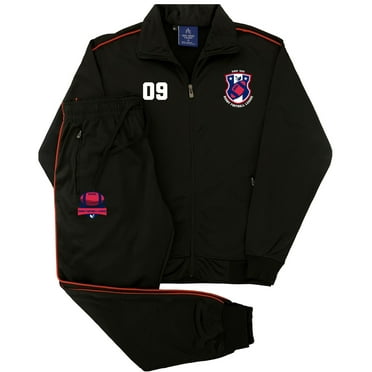 Men Tracksuit USA Sports Team Flag Print Top and Bottom Outfit ...