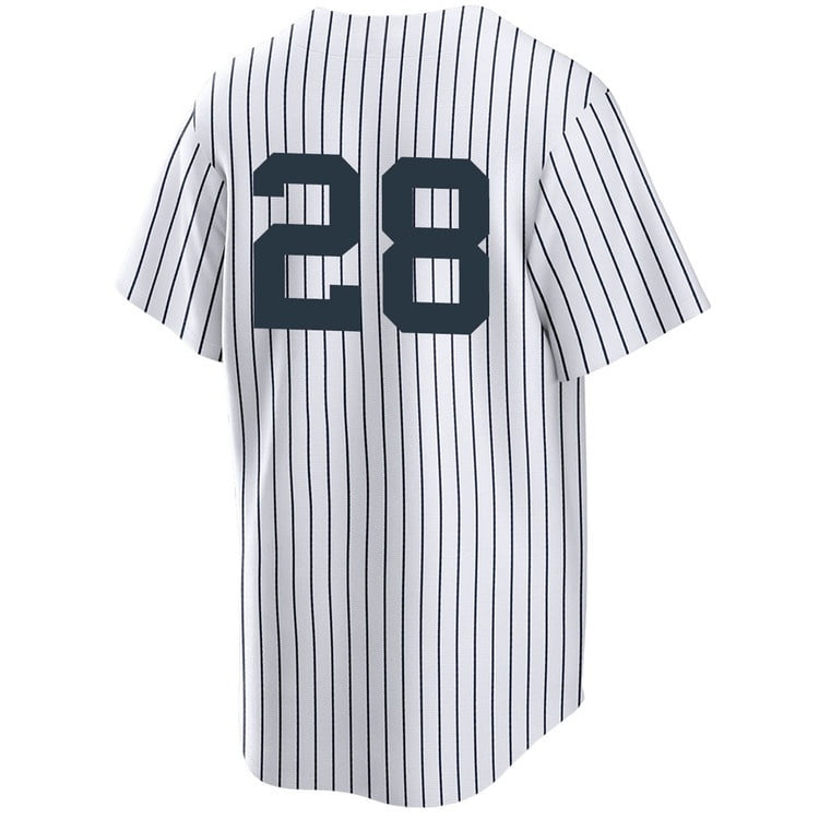 Men's top White #28 Wells Button Short Sleeve Fan Essential for Daily ...