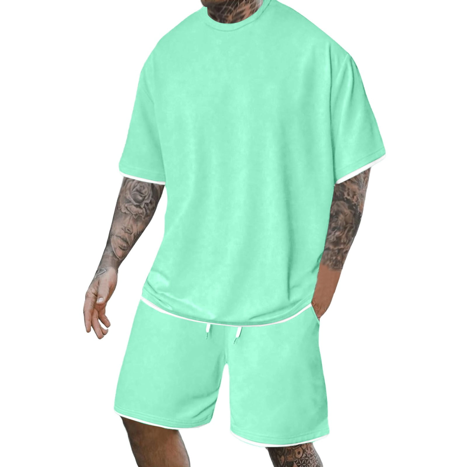 Men Summer Outfits Luge Suit Tuxedo Suit for Men Thick Prom Tux Button ...