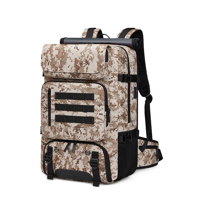 Men travel backpack 50L outdoors backpack Mountaineering bag waterproof ...