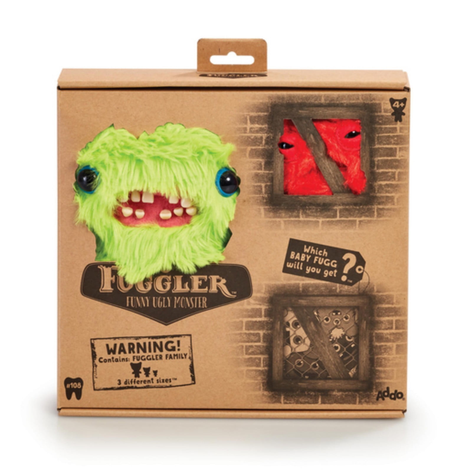 MenYi Fugg-ler Series Toys of Fugg Family (Screech), 9 inch Fugg-ler ...