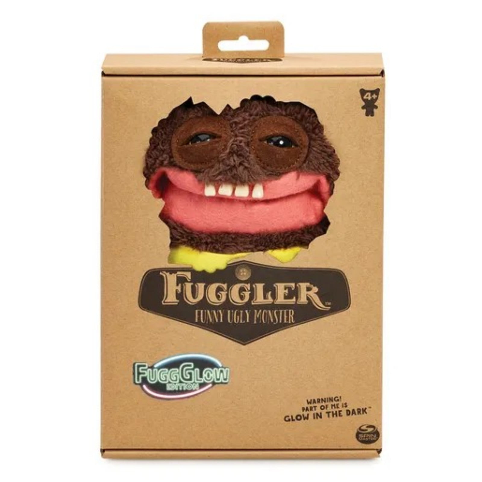 MenYi Fugg-ler Series Toys of Fugg Glow (Brown Grin Grin), 9 inch Fugg ...