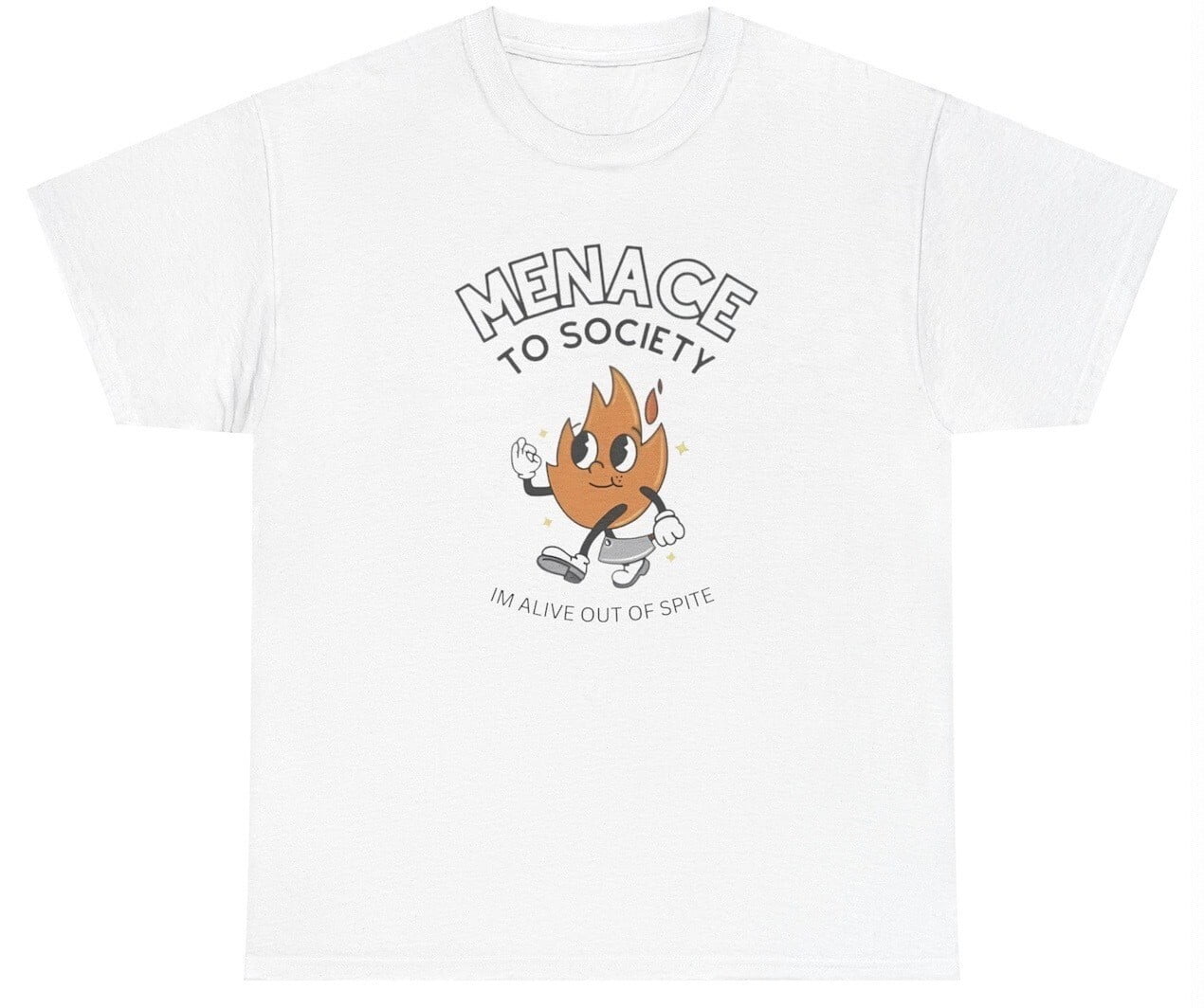 Menace To Society T Shirt Funny Out Of Pocket Humor Dank Meme Gen Z ...