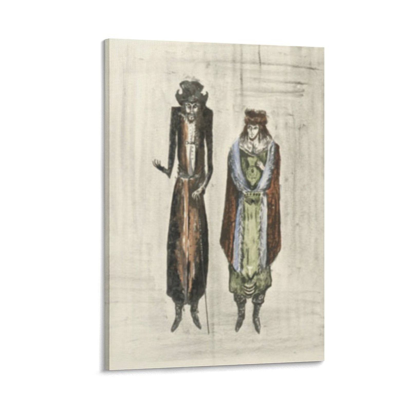 Menashe Y Rabi Mendl 1974 by Leonora Carrington Painting Art Poster Canvas Painting Decor Wall ...