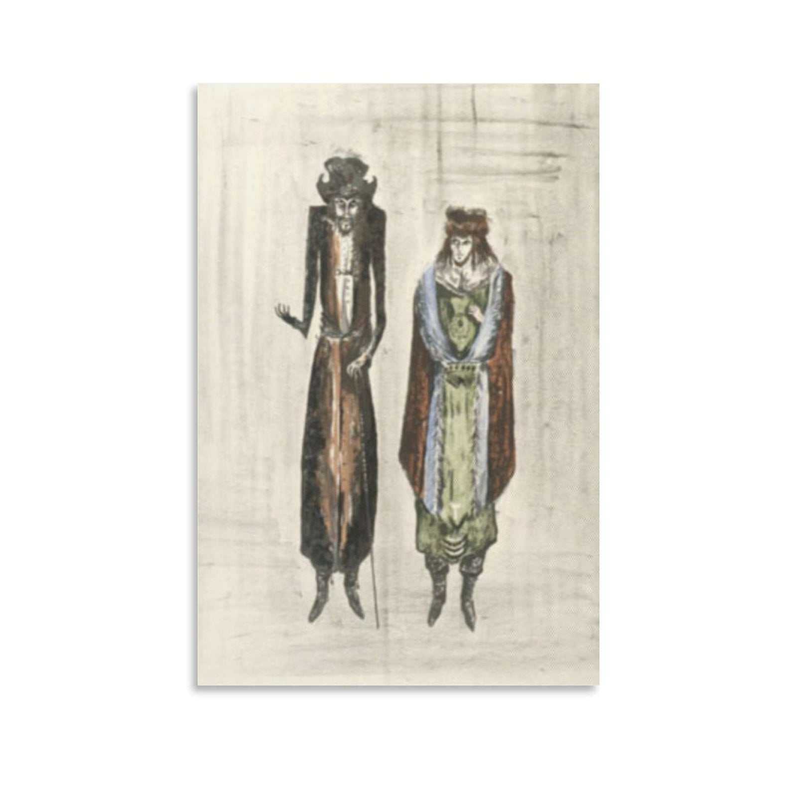 Menashe Y Rabi Mendl 1974 by Leonora Carrington Painting Painting On ...