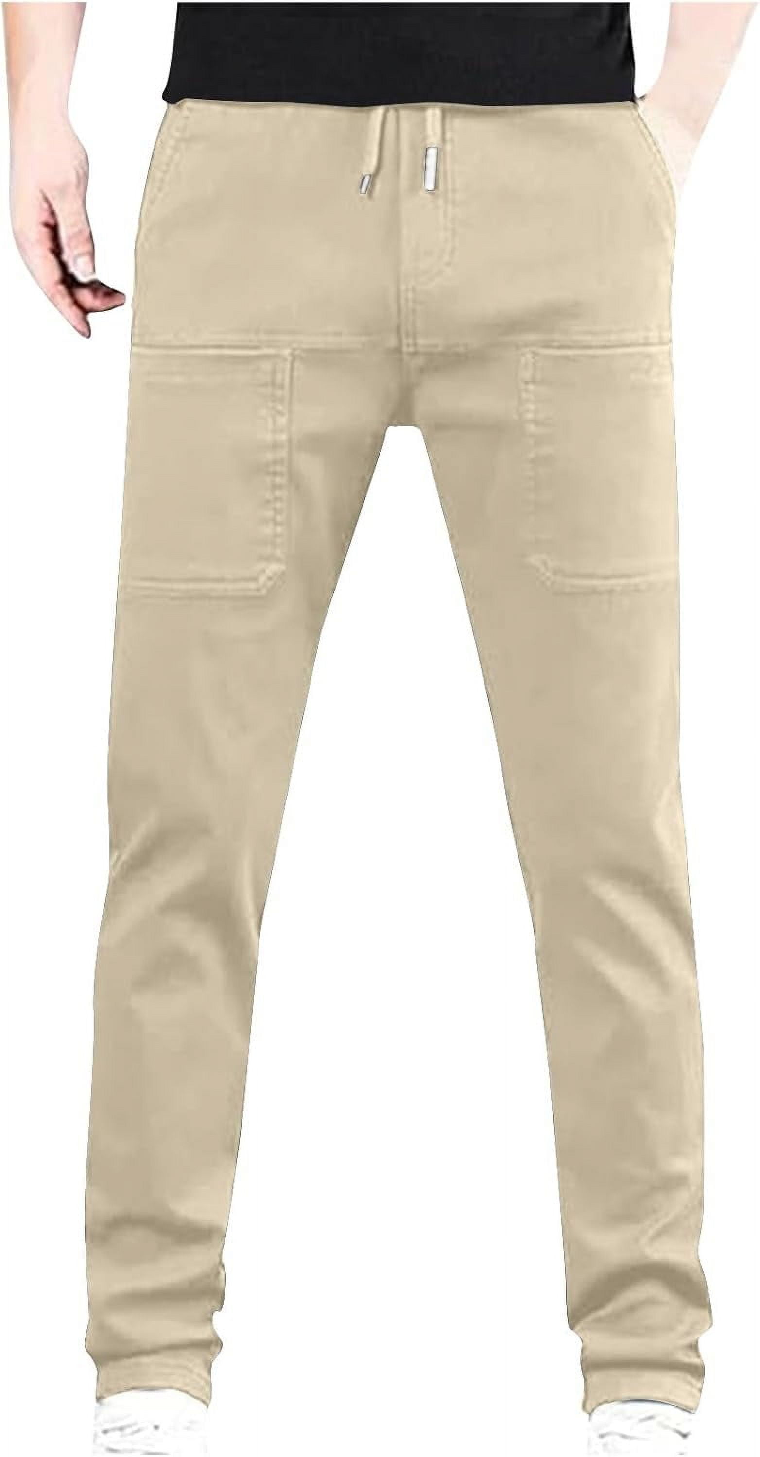 Mencomfy Cargo Pants, Multipants - High Stretch Multi-Pocket Durable ...