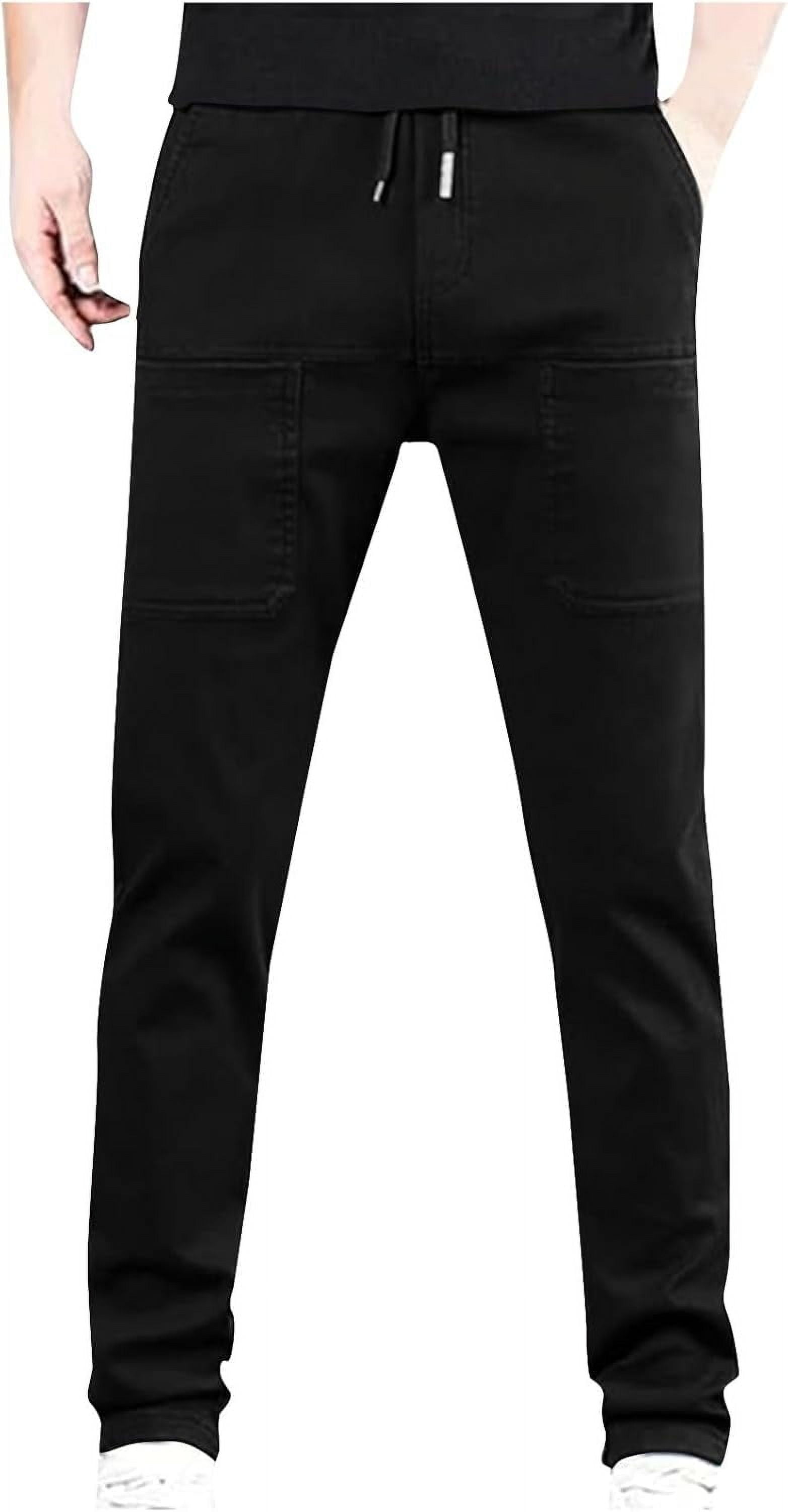 Mencomfy Cargo Pants, Multipants - High Stretch Multi-Pocket Durable ...