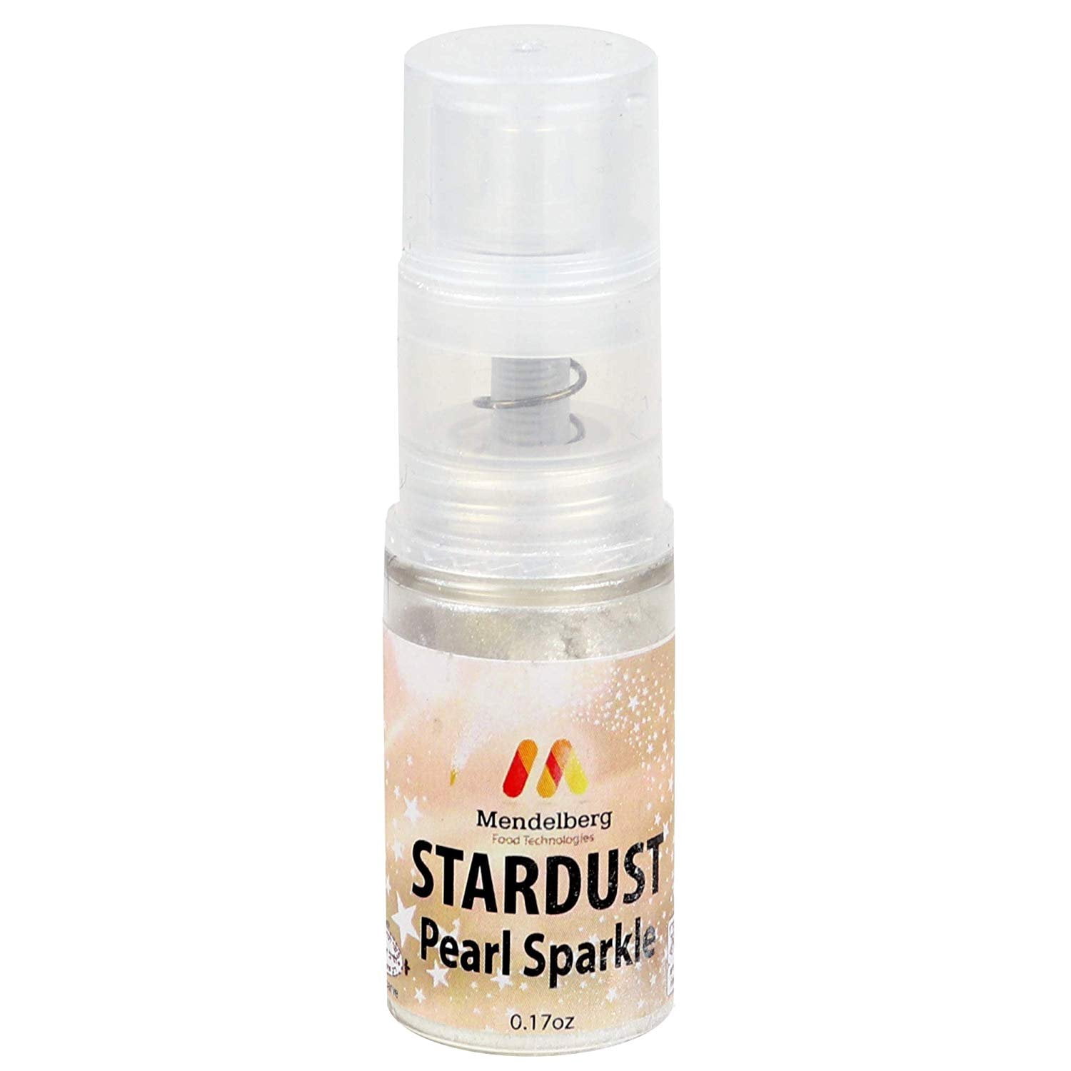 Mendelberg Stardust Food-Color Dusting Powder in Sprayer Pump, Pearl ...