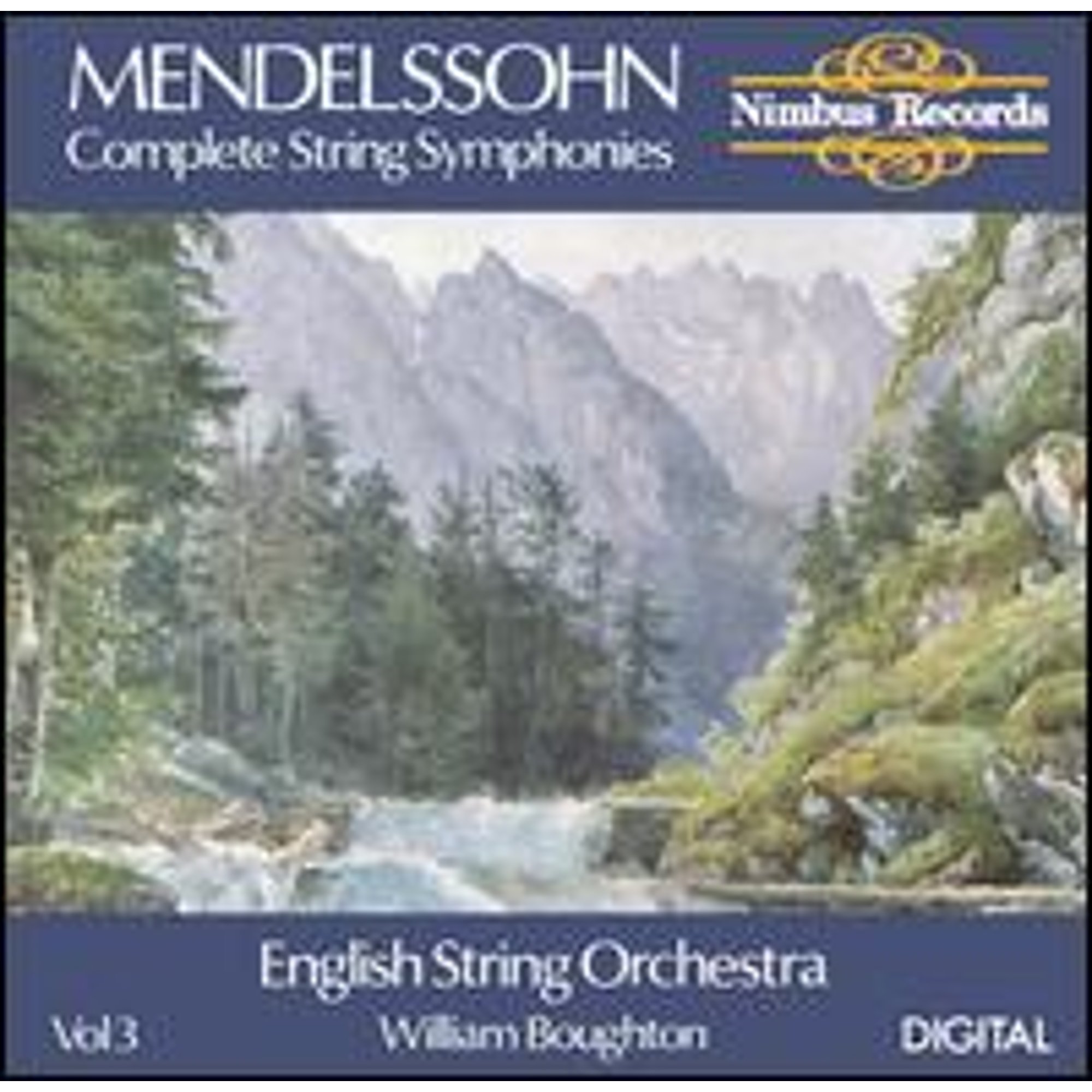 Pre-Owned Mendelssohn: Complete String Symphonies, Vol. 3 (CD 0083603514327) by English String ...