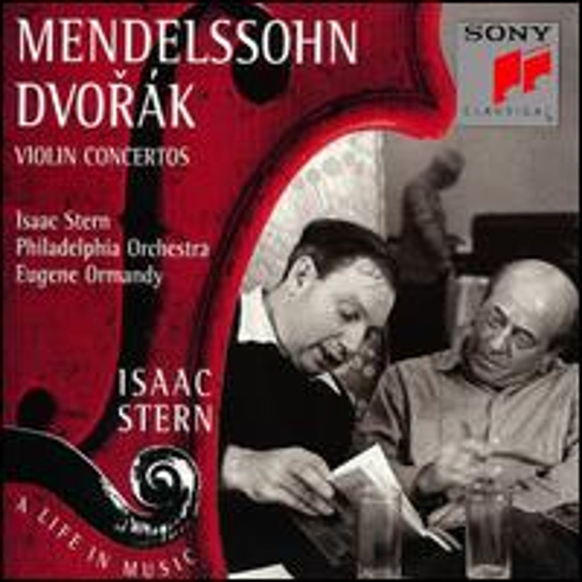 Mendelssohn, Dvorak: Violin Concertos (CD) by Isaac Stern (violin), Philadelphia Orchestra ...