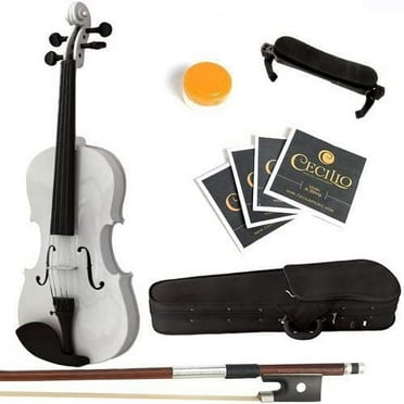 Acoustic Violin Set, Full Size 4/4 Fiddle with Rosin Carrying Case ...