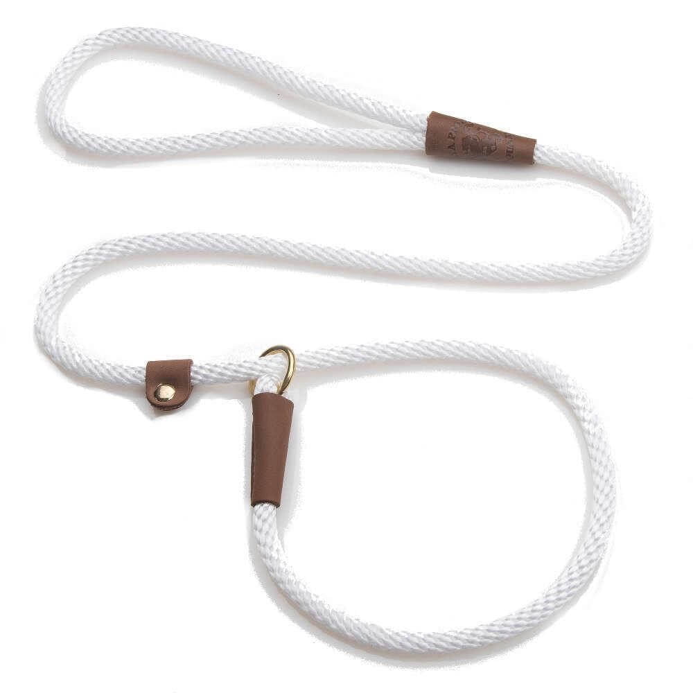 Mendota British Style Slip Lead three eights inch x 6 feet White ...
