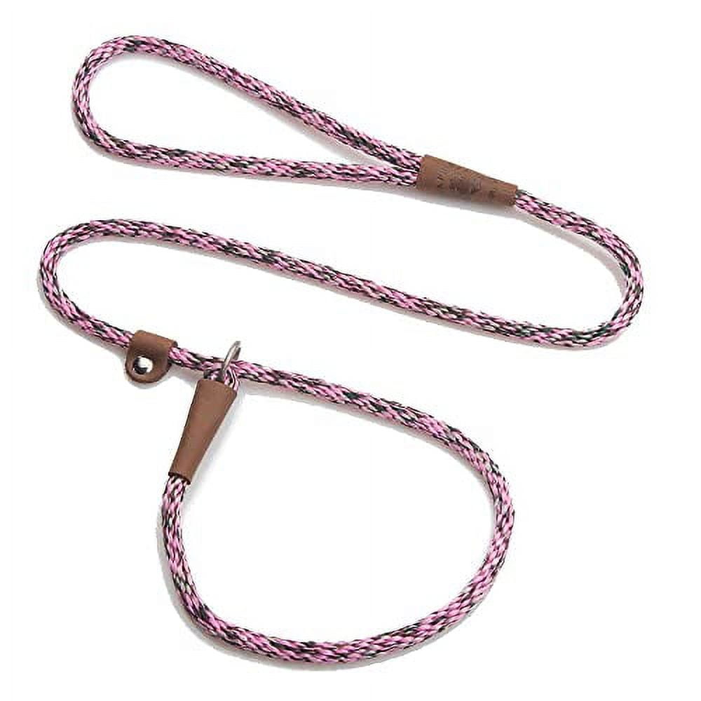 Mendota Pet Slip Leash - Dog Lead and Collar Combo - - Pink Camo, 3/8 ...