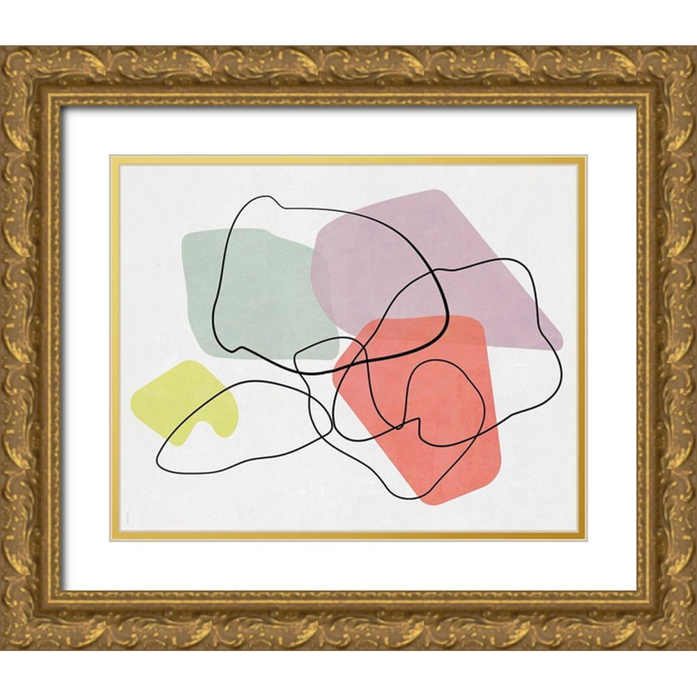 Meneely, Dan 14x12 Gold Ornate Wood Framed with Double Matting Museum ...