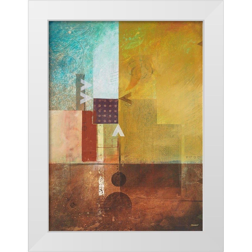 Meneely, Dan 14x18 White Modern Wood Framed Museum Art Print Titled ...