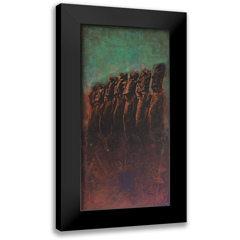 Meneely, Dan 14x24 Black Modern Framed Museum Art Print Titled - Rapa ...