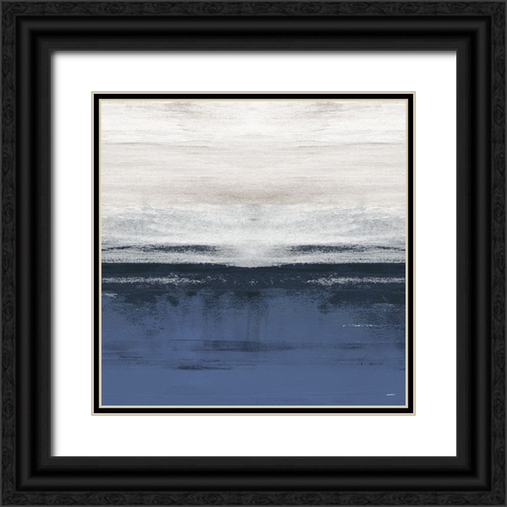 Meneely, Dan 15x15 Black Ornate Wood Framed with Double Matting Museum ...