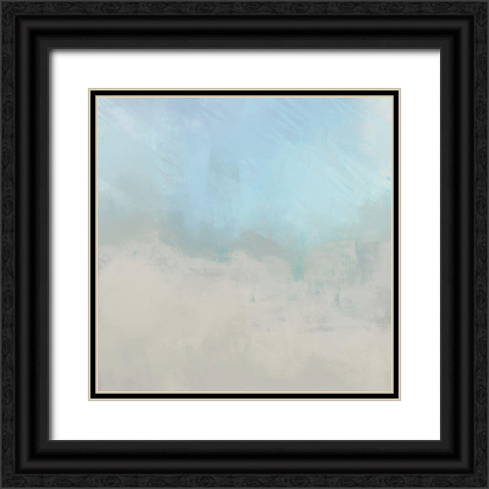 Meneely, Dan 15x15 Black Ornate Wood Framed with Double Matting Museum ...