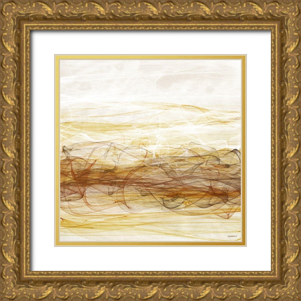 Meneely, Dan 20x20 Gold Ornate Wood Framed with Double Matting Museum ...