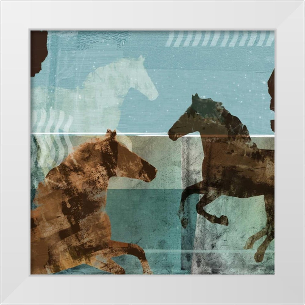 Meneely, Dan 26x26 White Modern Wood Framed Museum Art Print Titled ...
