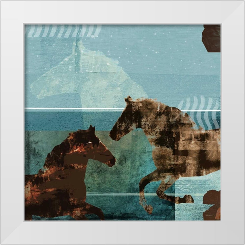 Meneely, Dan 26x26 White Modern Wood Framed Museum Art Print Titled ...