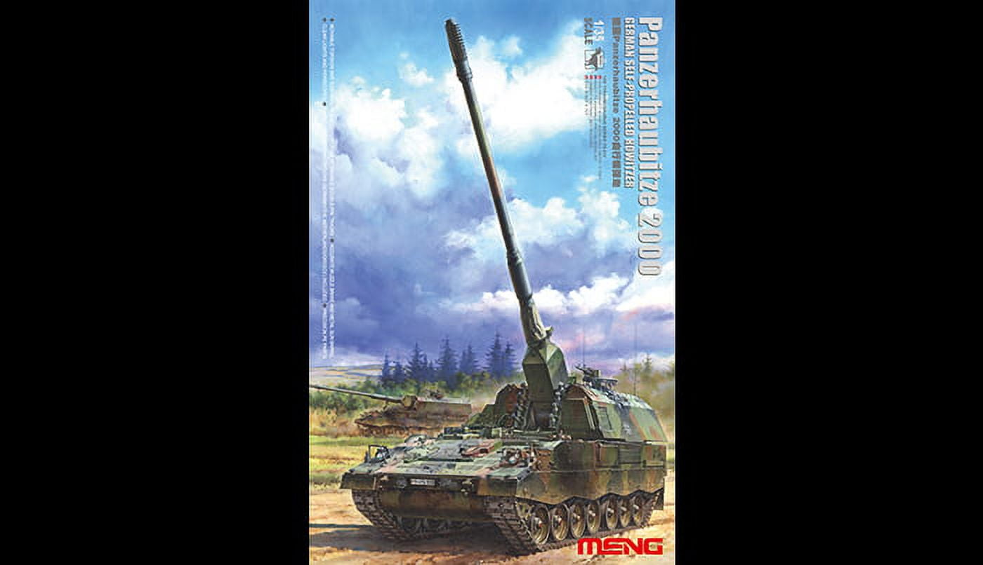 Meng 1:35 German Panzerhaubitze 2000 PZH 2000 Self-Propelled Howitzer ...