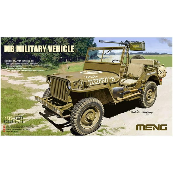 Meng Model VS-011 1/35 MB Military Vehicle Model kit - Walmart.com