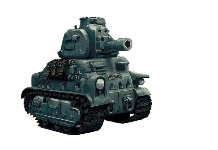 Meng Model WWT-009 Somua S35 French Medium Tank World War Toons (Q Edition) - Walmart.com