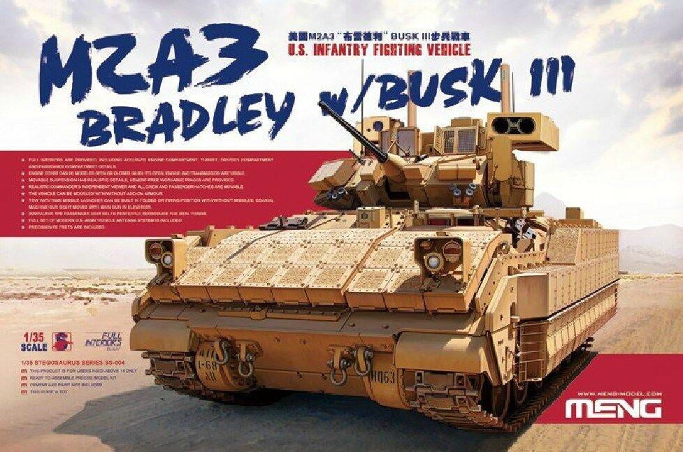 Meng model SS-004 1/35 Scale U.S. Infantry Fighting Vehicle M2A3 ...