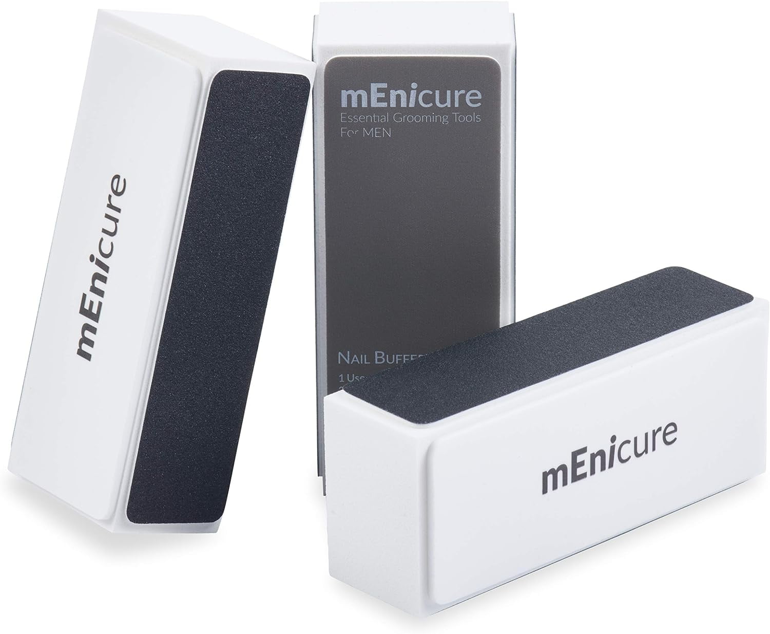 Menicure Nail Buffer, 4 Way Nail Buffer Block – Essential Grooming Tool ...