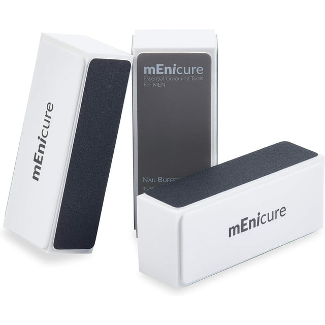 Menicure Nail Buffer, 4 Way Nail Buffer Block – Essential Grooming Tool ...