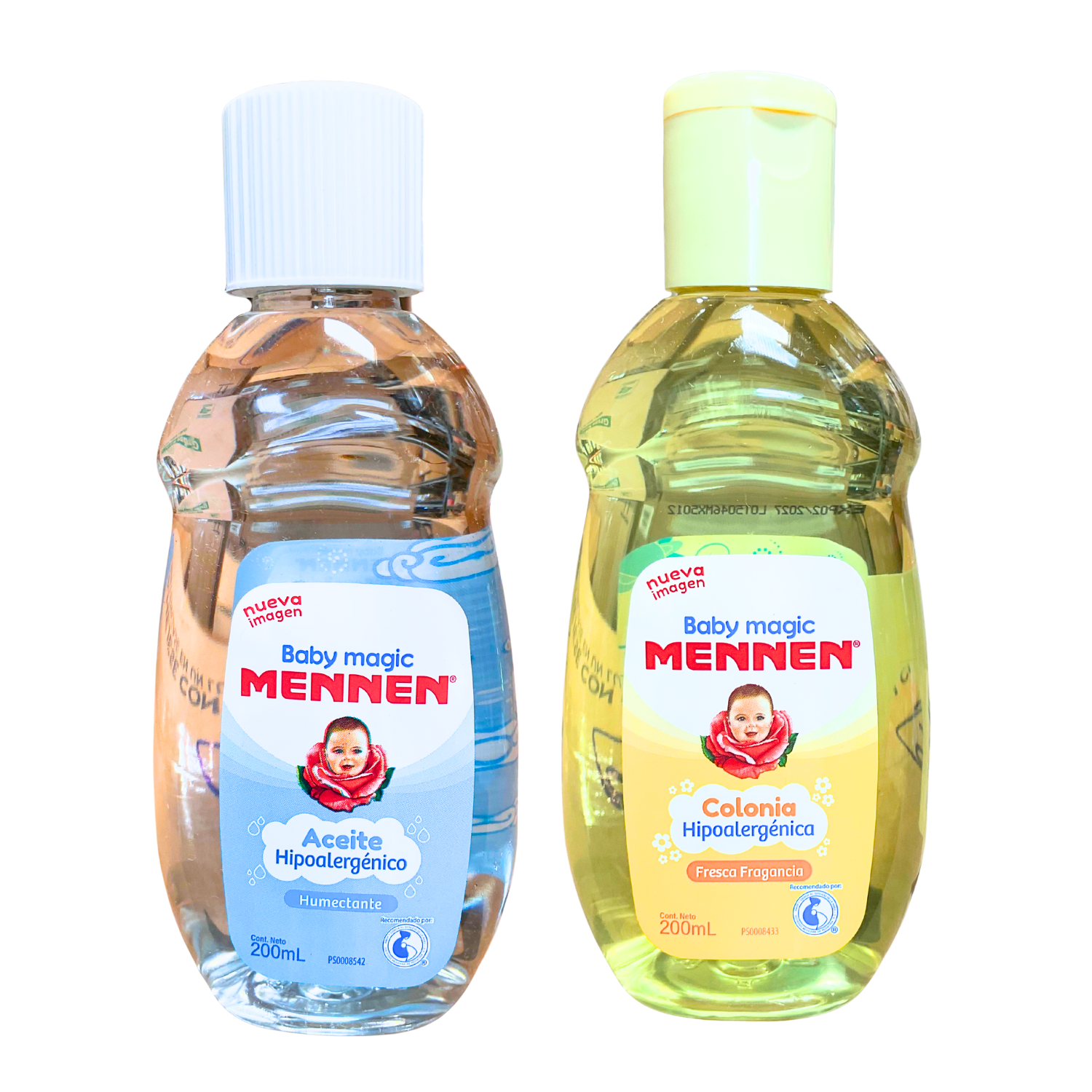 Mennen Baby Magic Hypoallergenic Combo – Baby Oil & Cologne Set (2 x ...
