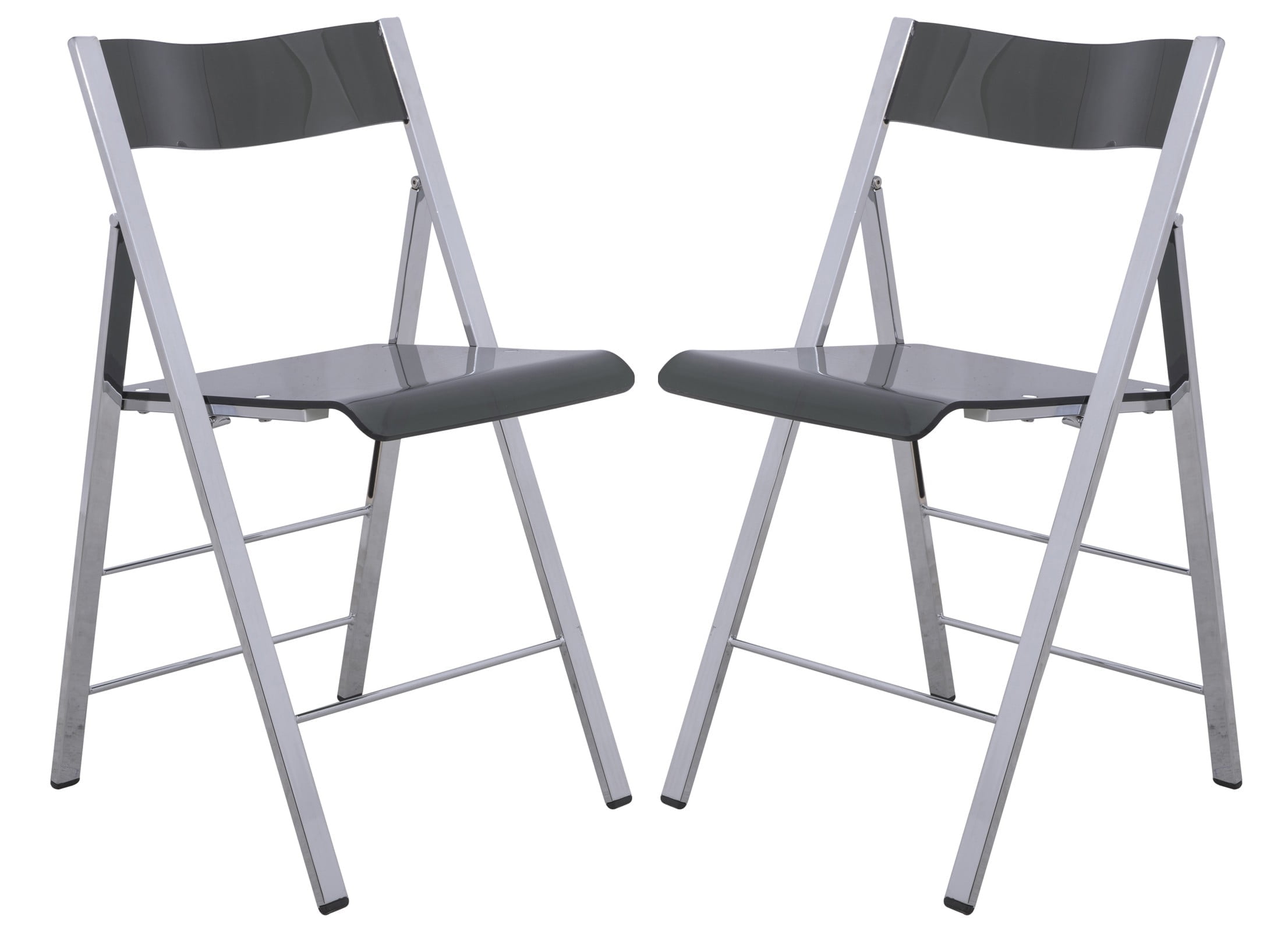Menno Transparent Folding Chair – Lightweight Foldable Plastic Chair ...