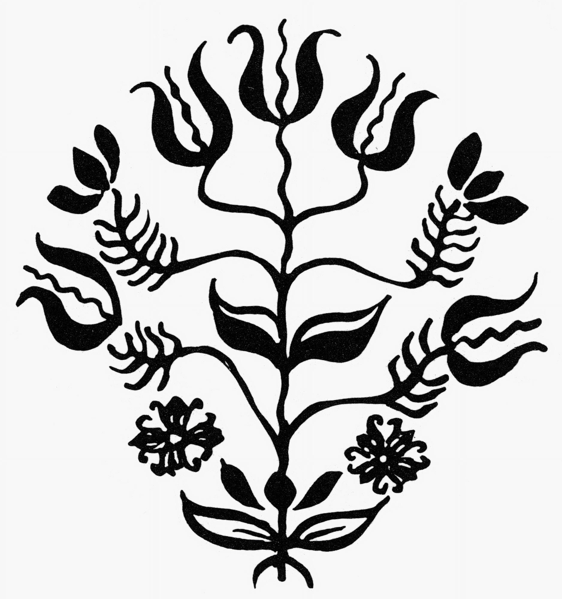 Mennonites: Hex Sign. /Ntree Of Life, Symbol Of Fertility, From An ...