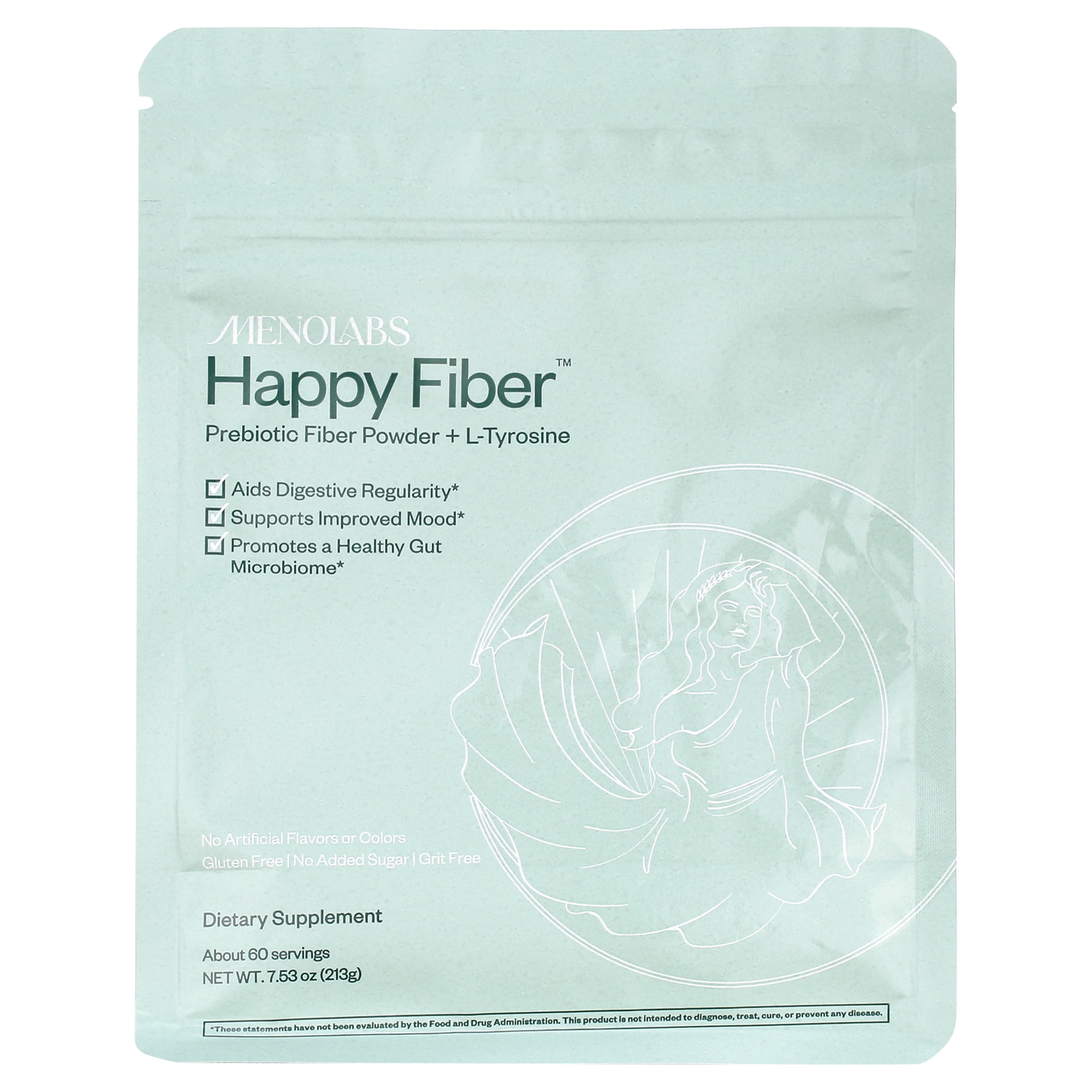 MenoLabs Happy Fiber Powder Menopause Treatment and Support for ...