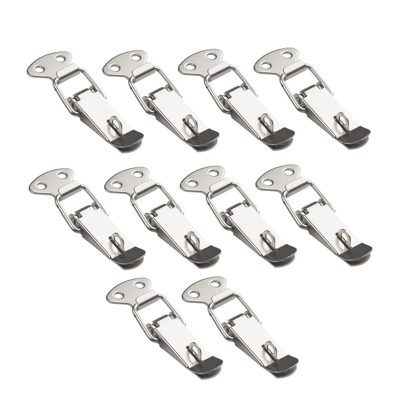 Menolana 10 Pieces Spring Loaded Toggle Latch Hasp Toggle Latch,Metal ...
