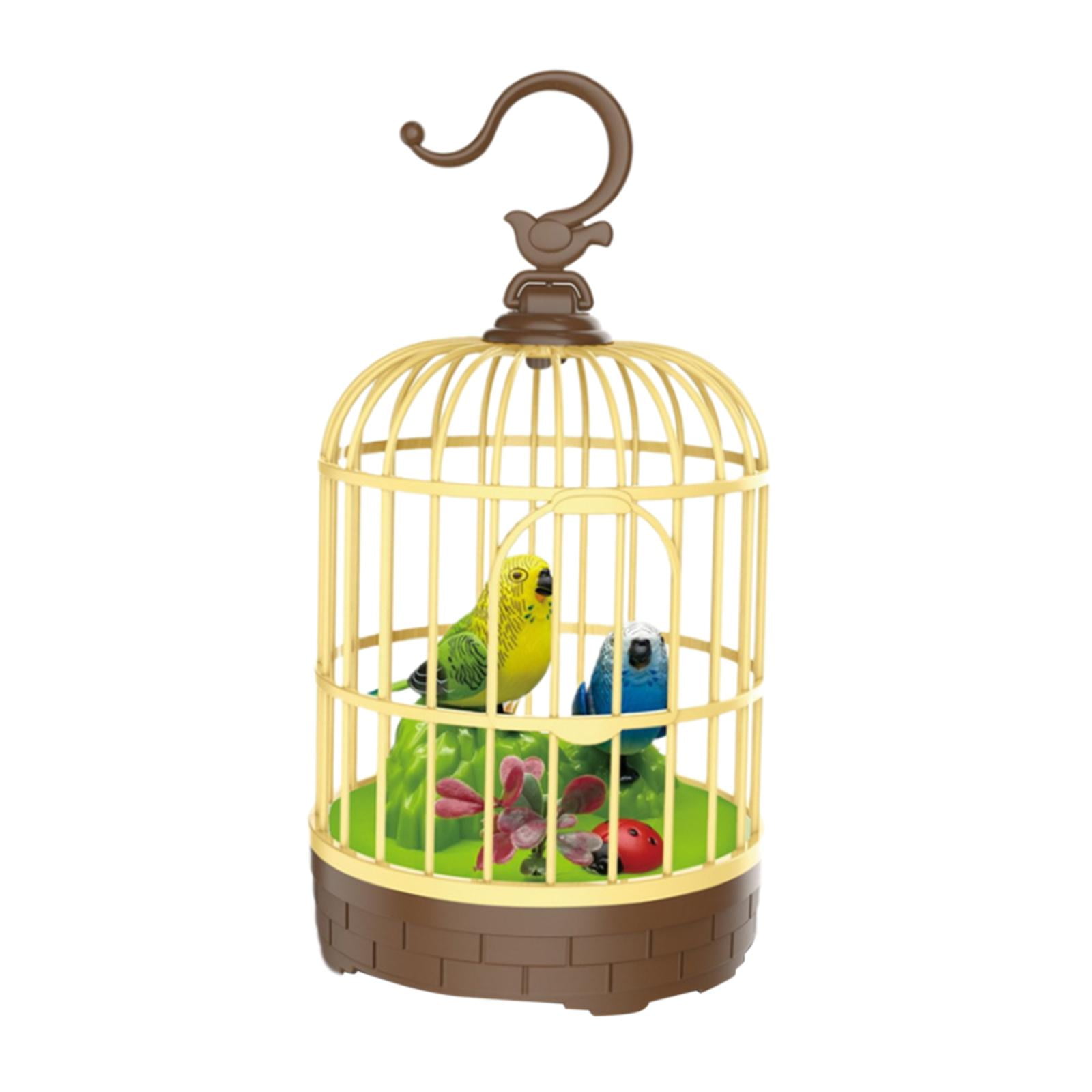 Menolana 1x Singing Chirping Bird Toy Recreation Realistic Movements ...