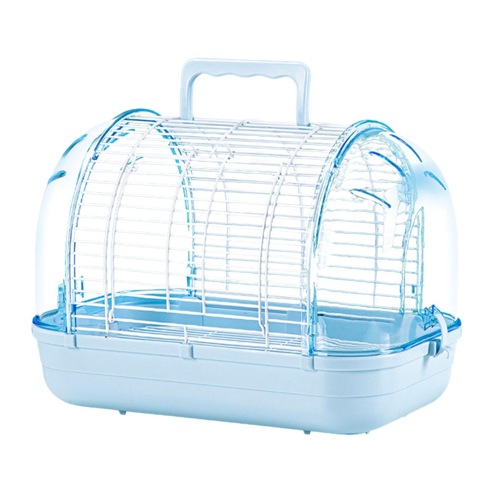 Menolana Bird Cage Parrot Travel Cage Portable Easy to Clean Breathable ...