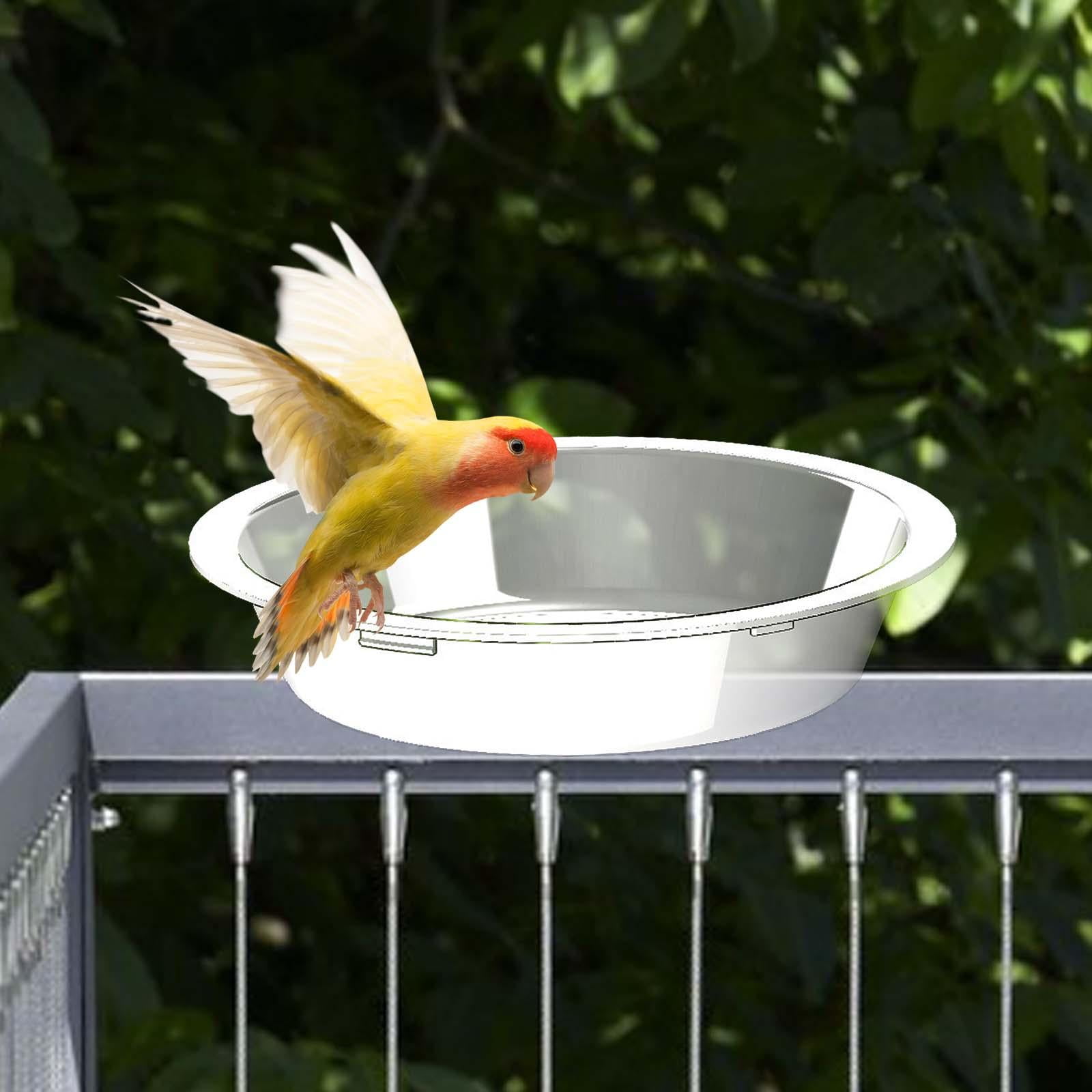 Menolana Bird Feeder, Water Bowl, Bird Bath Accessories, Multipurpose ...
