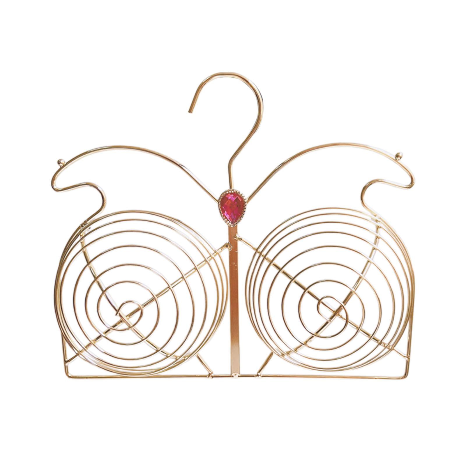 Menolana Bra Mannequin Display Stand Hanging Bra Rack Iron Mannequin ...