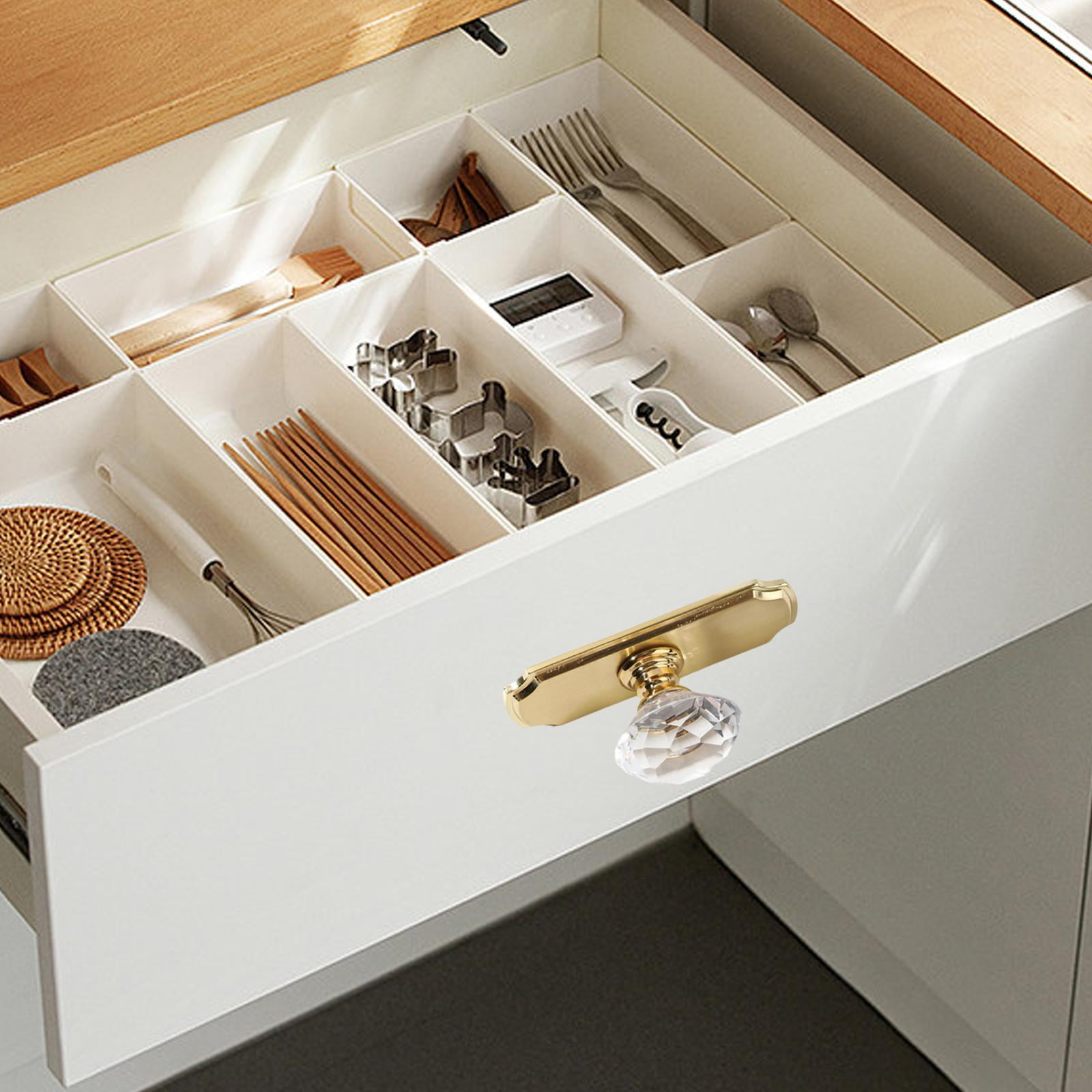 Menolana Cabinet Handle Cabinet Knob Premium Rhinestone Bedside Table ...