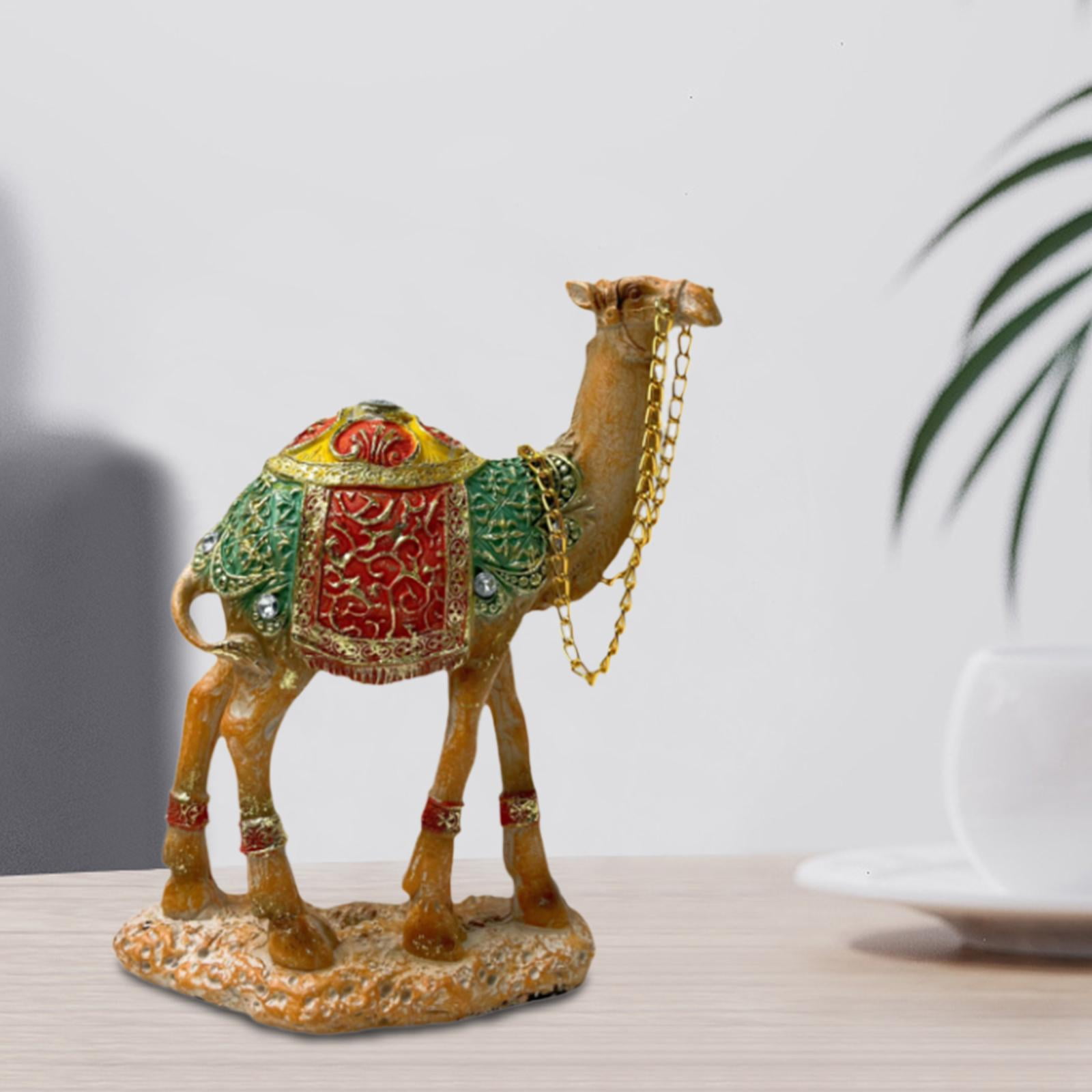 Menolana Camel Statue Animal Sculpture Art Crafts Tabletop Ornament ...
