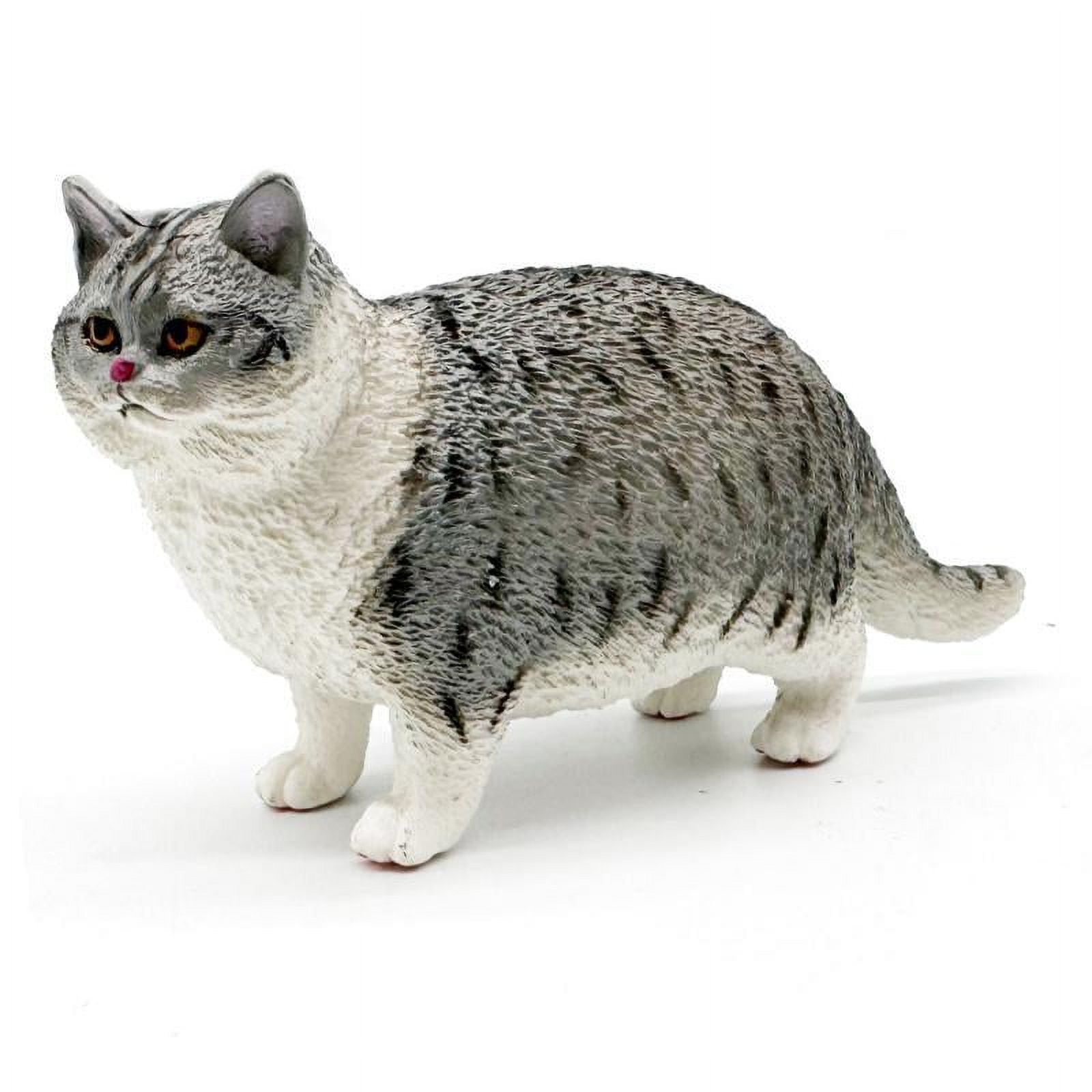 Menolana Cat Model Statue Kitty Figures Toy Learning Toy Decor Cartoon ...